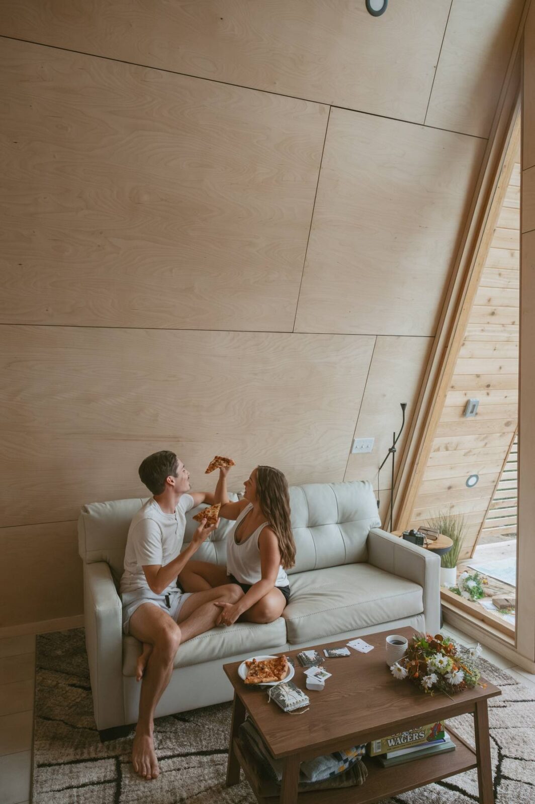 Cozy Elopement at the Summit A-Frame on Lake Superior Payton Rademacher ...